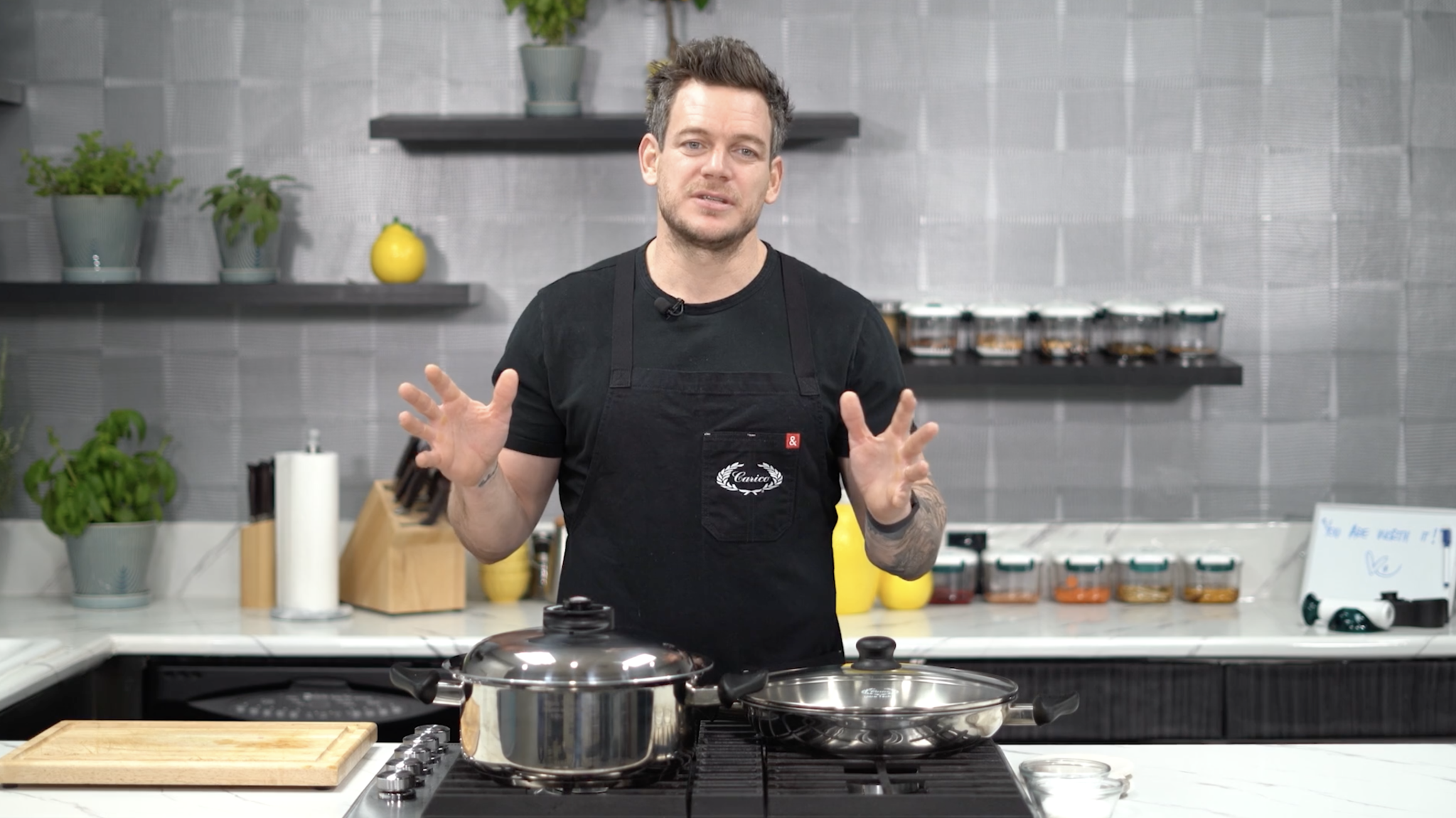 Chef Jarad Teams Up with Carico for Pro Cooking at Home